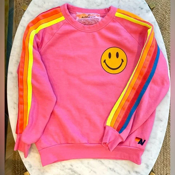 Aviator Nation Smiley Sweatshirt